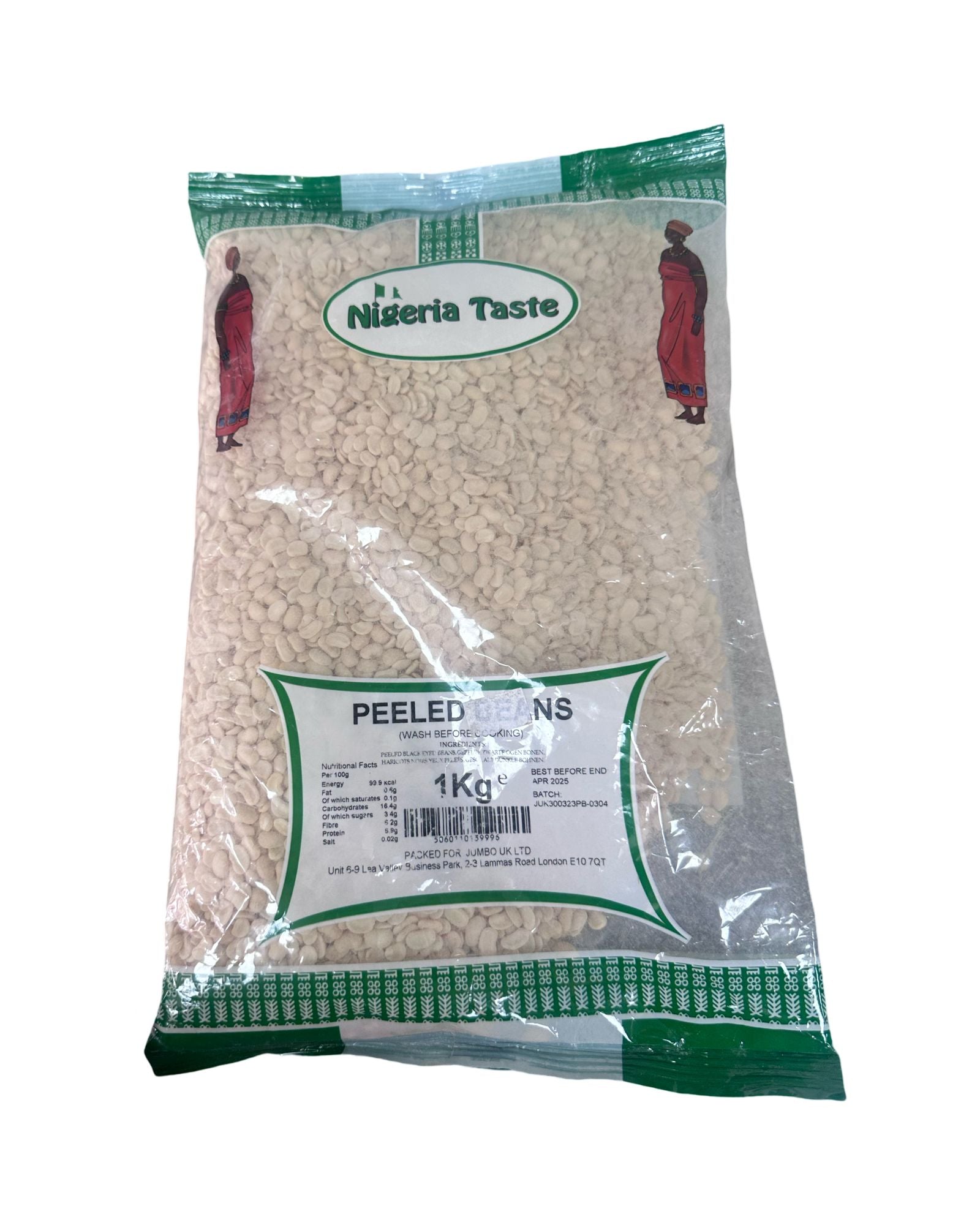 Nigerian taste peeled beans – Mama Ebo Food